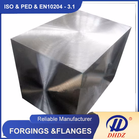 Customized Steel Forgings Block Forgings Tube Forgings Square Cube ...